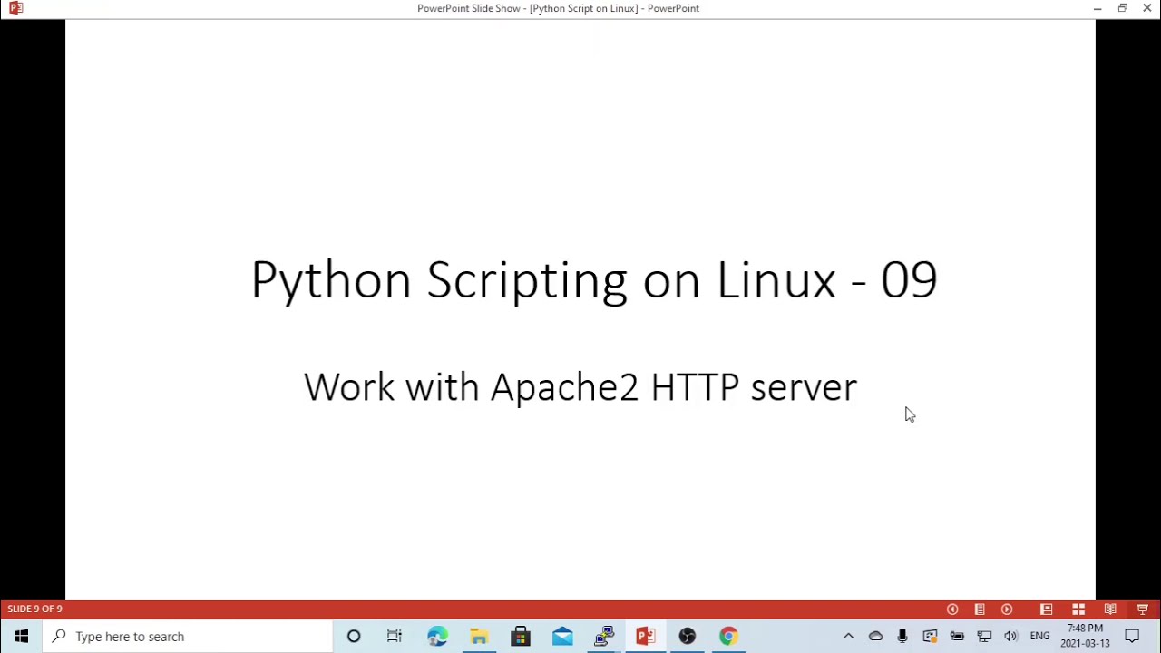 Python Scripting on Linux - Work with Apache2 HTTP Server