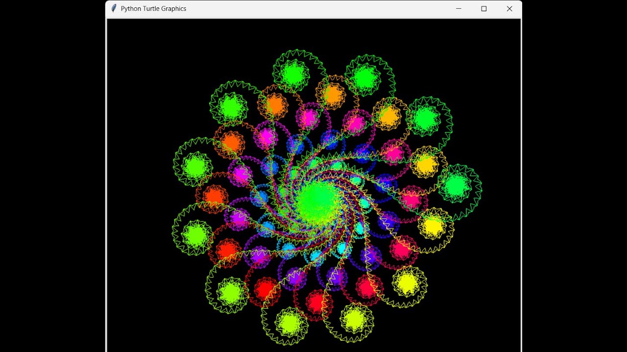 python turtle graphics tutorial #python  #coding #pythonanddjangofullstackwebdeveloper #programming