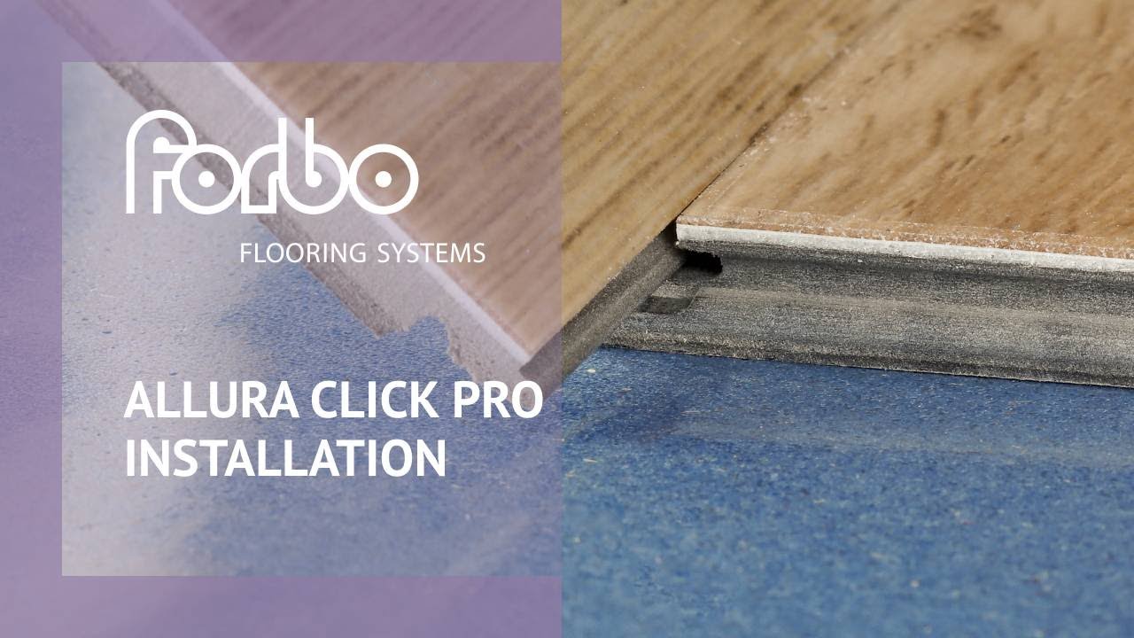 How to Install Allura Click Pro Luxury Vinyl Tiles| Forbo Flooring Systems UK