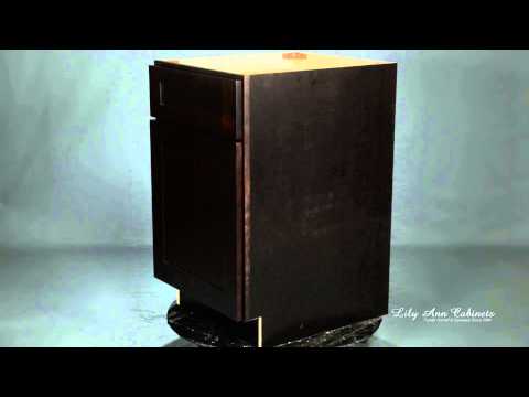 Lily Ann Cabinets Shaker Espresso Cabinet Features