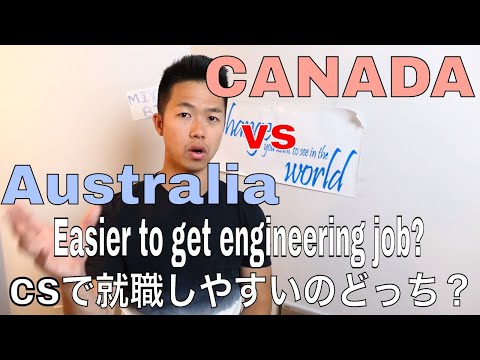 CANADA OR AUSTRALIA: EASIER TO GET SOFTWARE ENGINEERING JOBS?