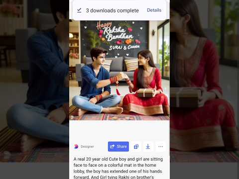 Raksha Bandhan ai image creator | Ai image generator #monojdey #activerahul #Surajtechmix