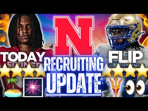 HUGE Nebraska Recruiting NEWS👀🌽| FLIP RUMORS + 4⭐️ HYPE + COMMITS SOON | Husker Football Update