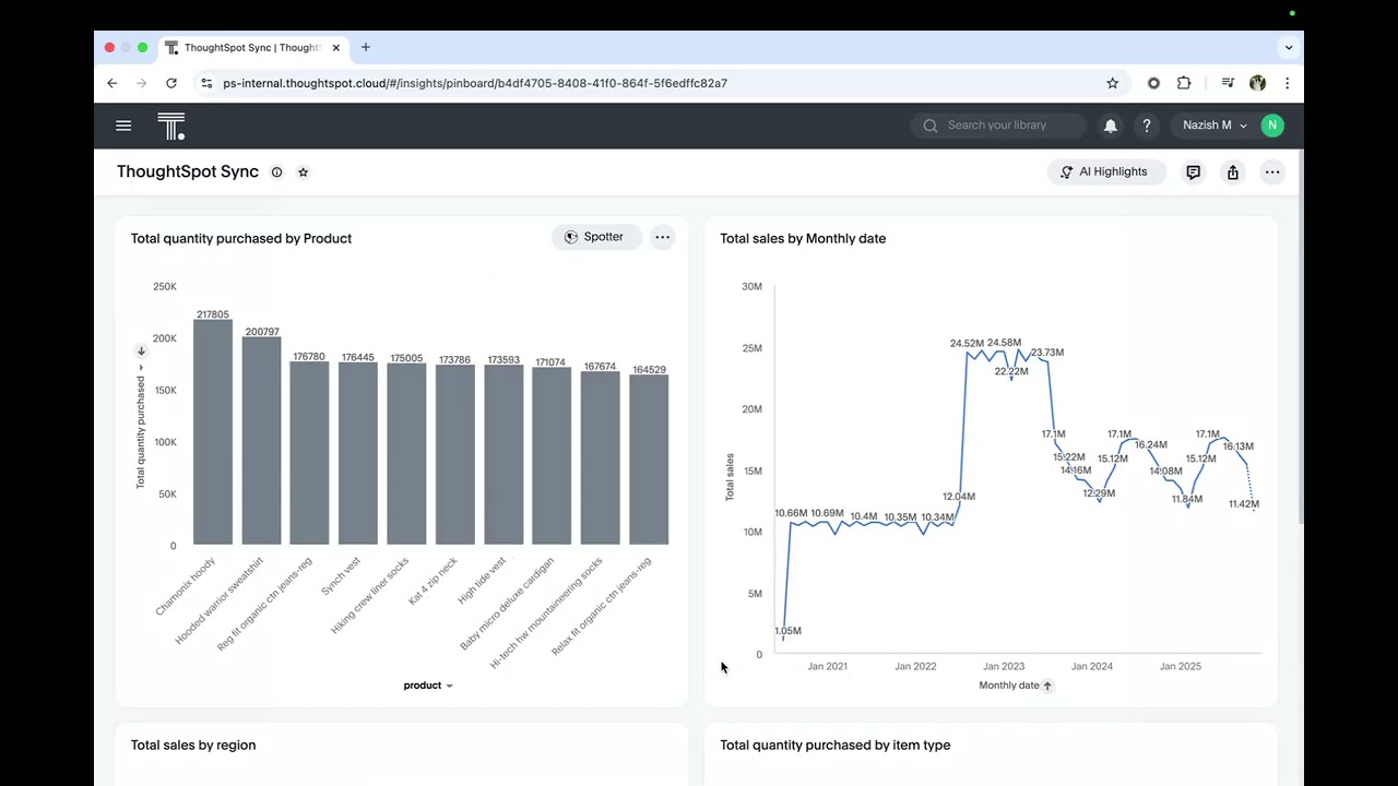ThoughtSpot Sync