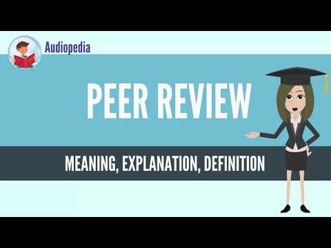 What Is PEER REVIEW? PEER REVIEW Definition & Meaning