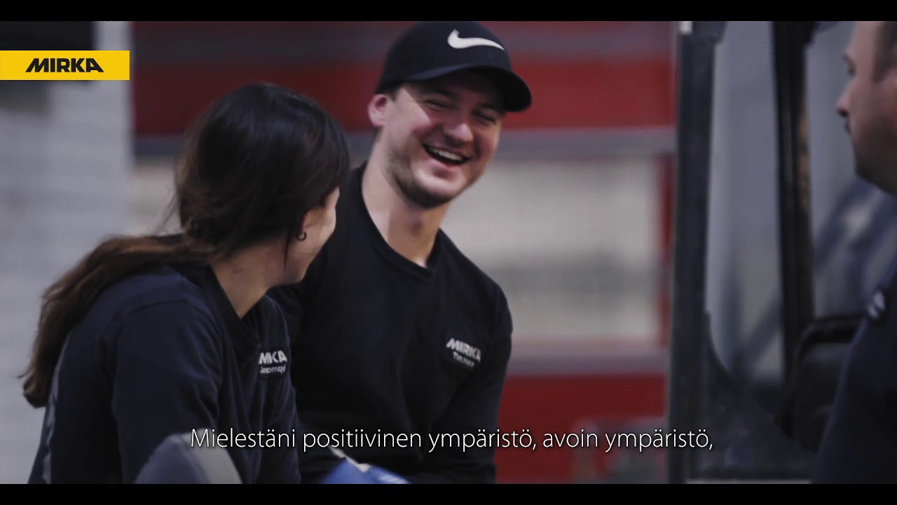 Mirka yritysvideo – Dedicated to the finish