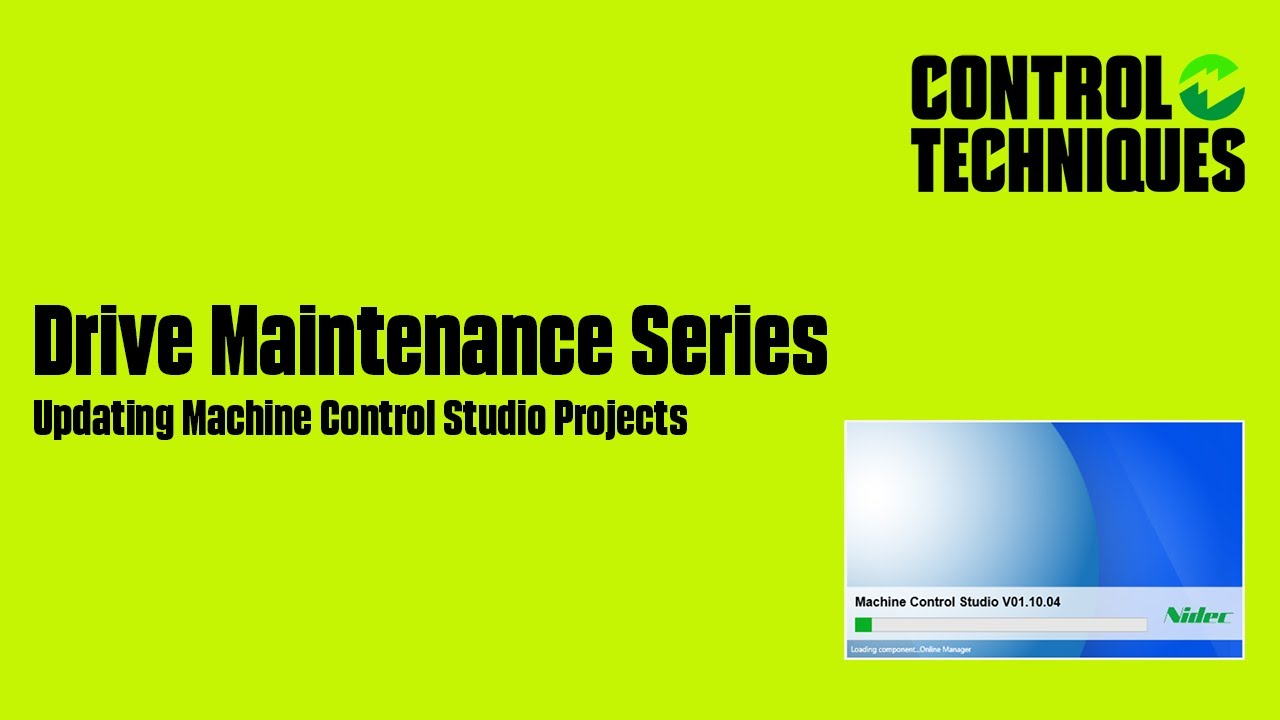 Updating Devices in Machine Control Studio