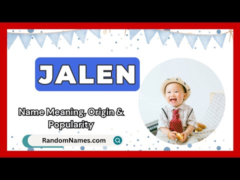Jalen - Baby Boy Name Meaning, Origin & Popularity - RandomNames.com