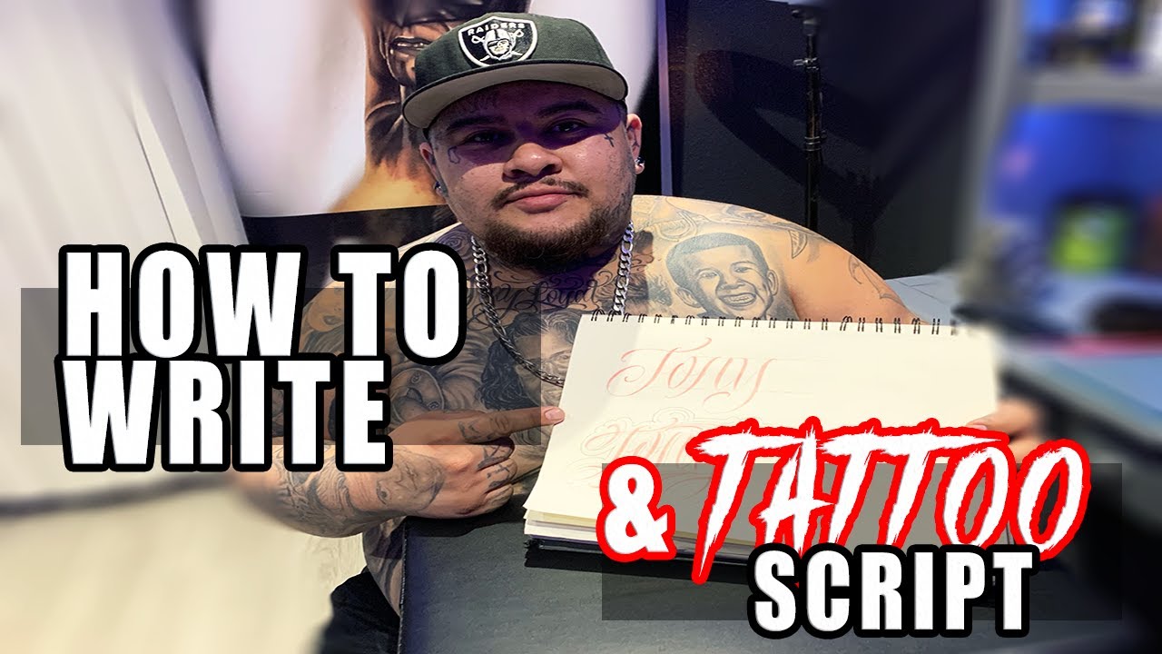 How to do Script & Calligraphy for Tattoos