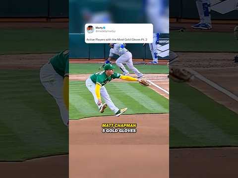 Active Players with the Most Gold Gloves Pt. 2 #mlb #baseball