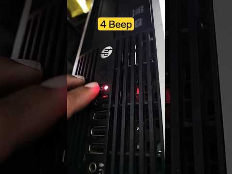 Fix100%HP Branded CPU 4 Beeps Power On No Display Problem#macnitesh#2023shorts#HP#screen