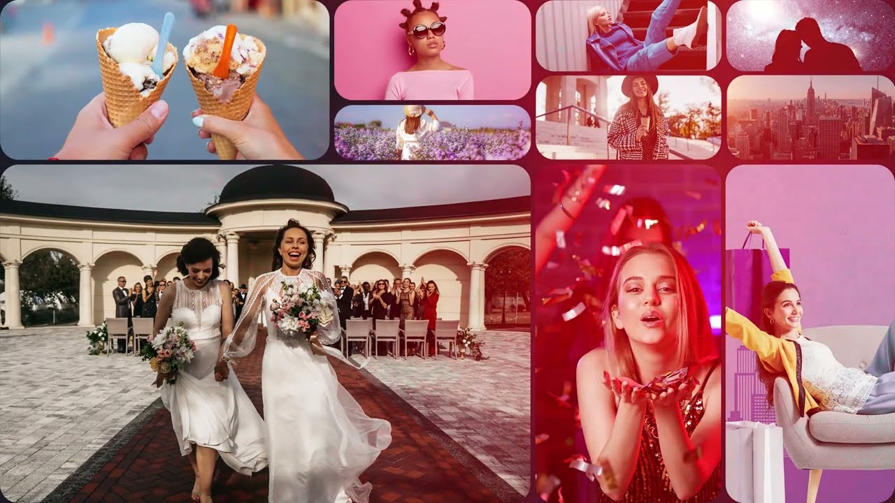 Multiframer Trendy Media Opener After Effects Template