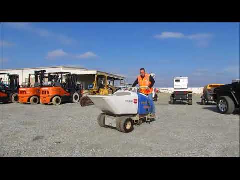 Sold! 2010 Stone SB1600 Self Propelled Ride On Concrete Mud Buggy bidadoo.com