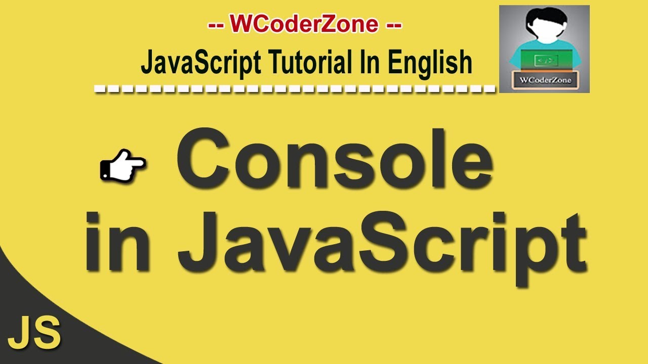 JavaScript Console Tutorial in English