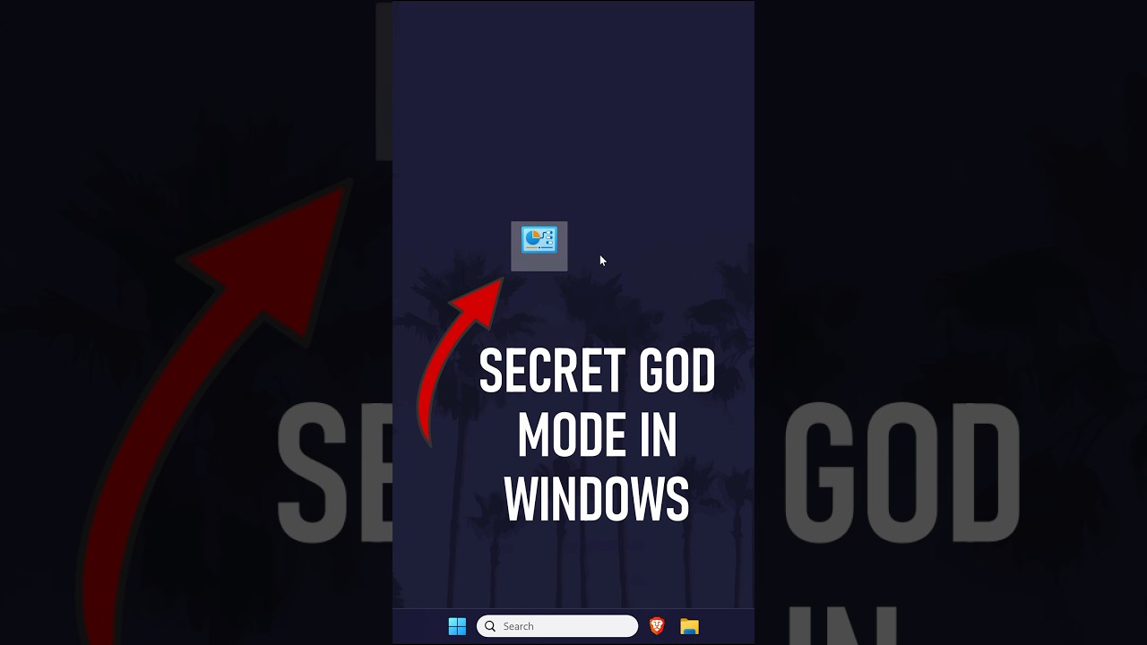 How to Access SECRET GOD MODE on Windows PC