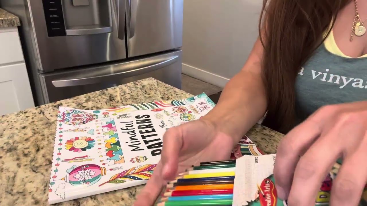 Mindful Patterns Coloring Book for Teens and Adults for Stress Relief and Relaxation (Amazon Review)