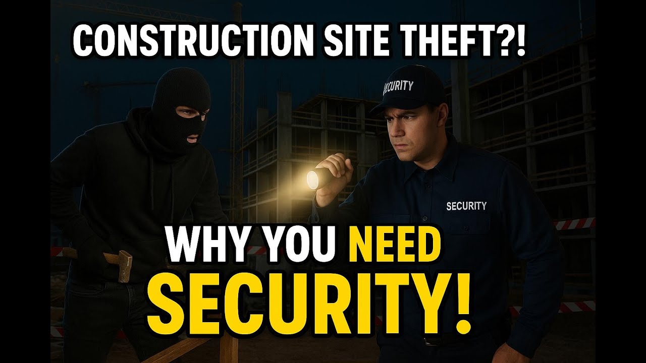 Why You Need a Security Guard for Your Construction Site?