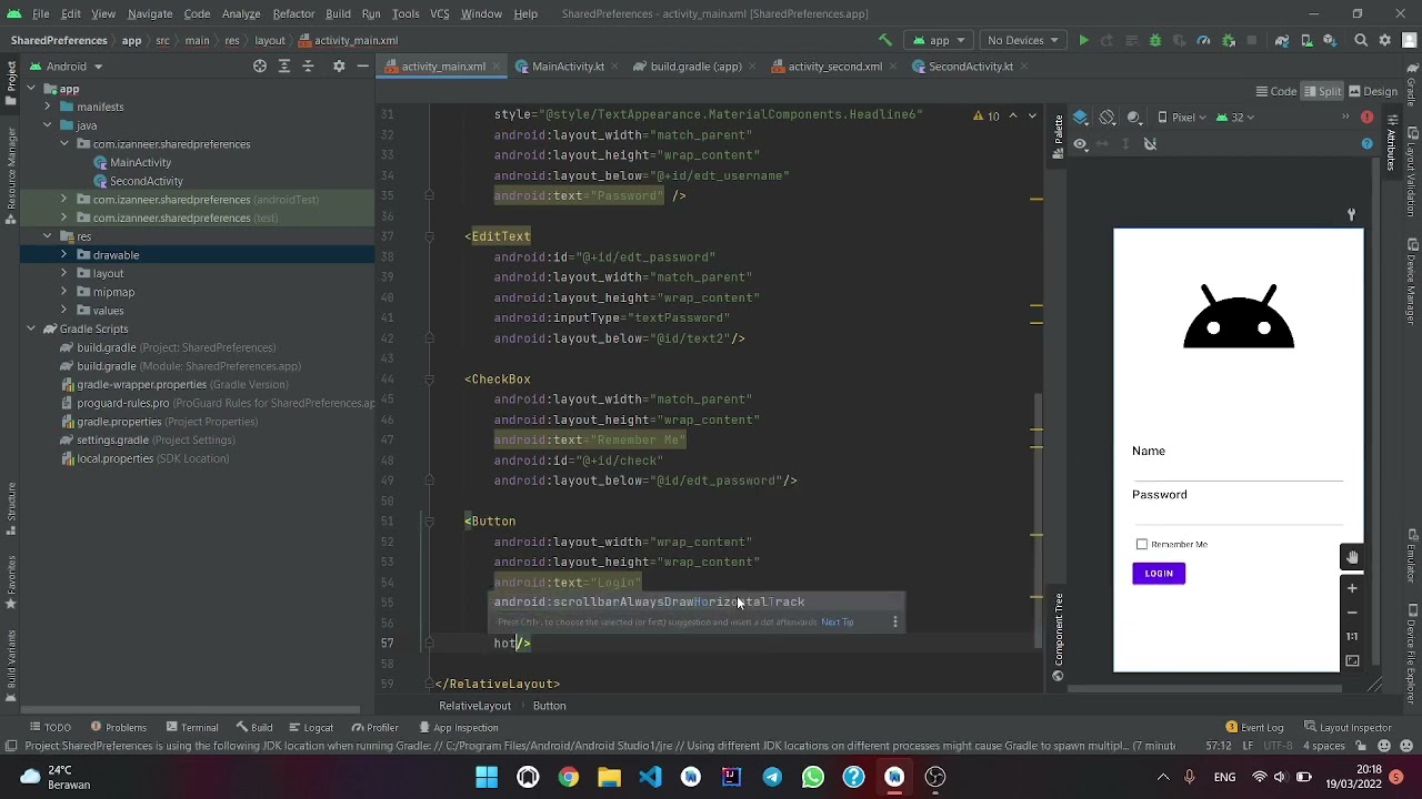 sharedPreferences with Kotlin | English