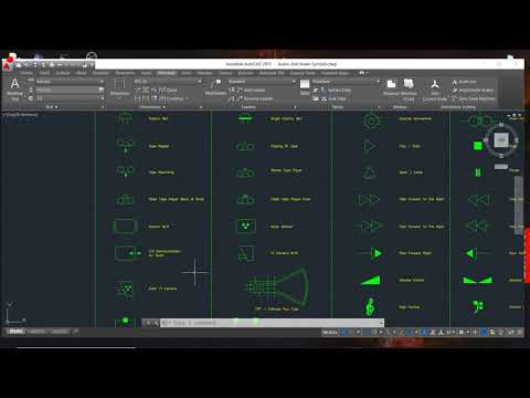 Autocad Blocks for Electronics Audio and Video Symbols