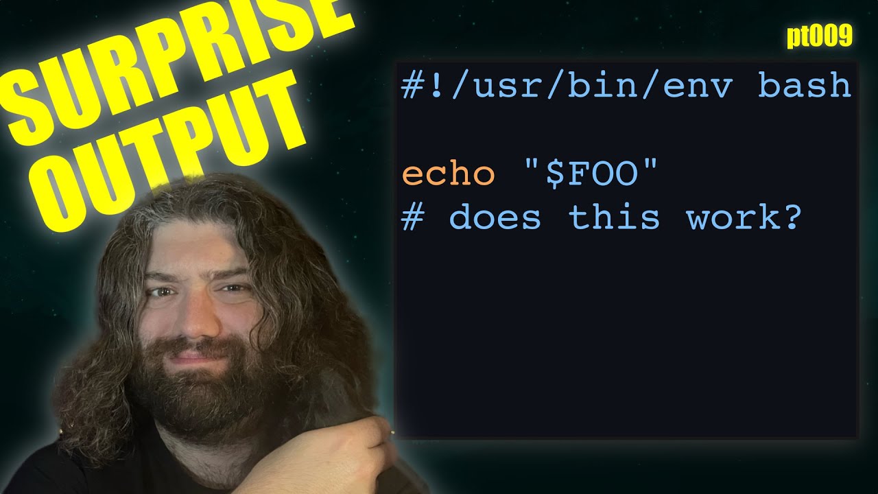 Variable Exporting on Bash - You Suck at Programming #009
