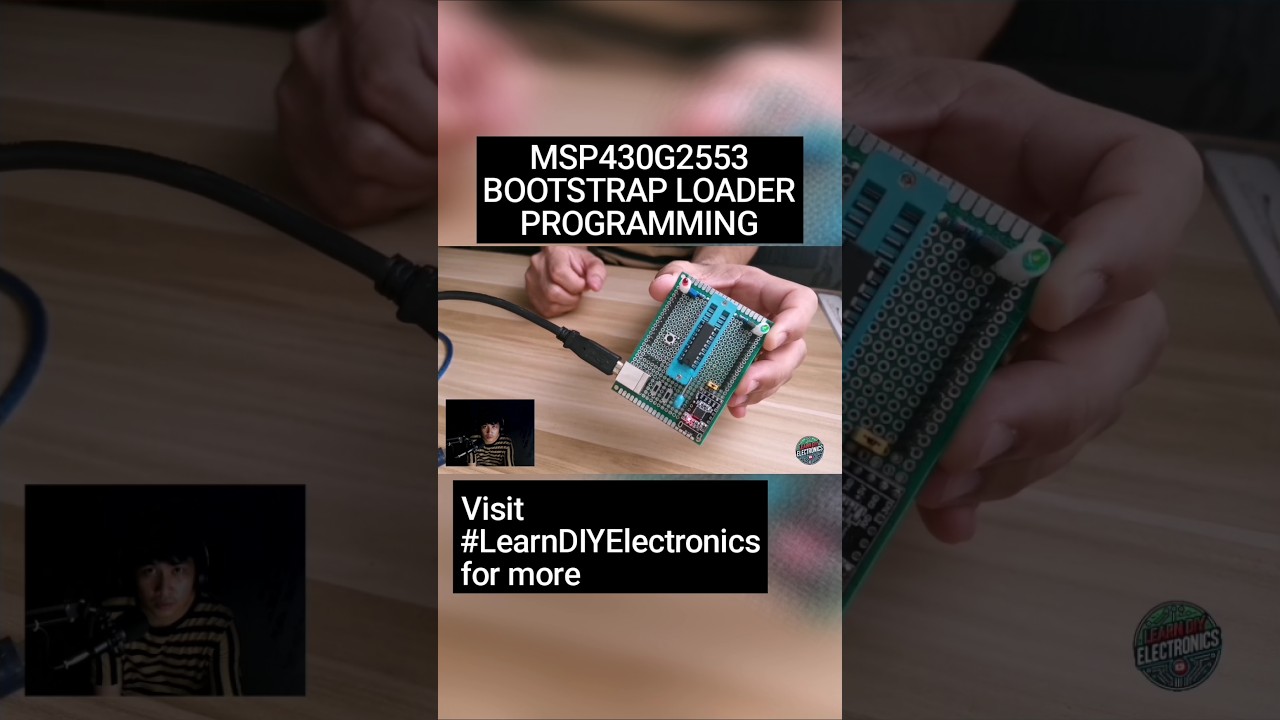 Programming MSP430G2553 using Bootstrap Loader