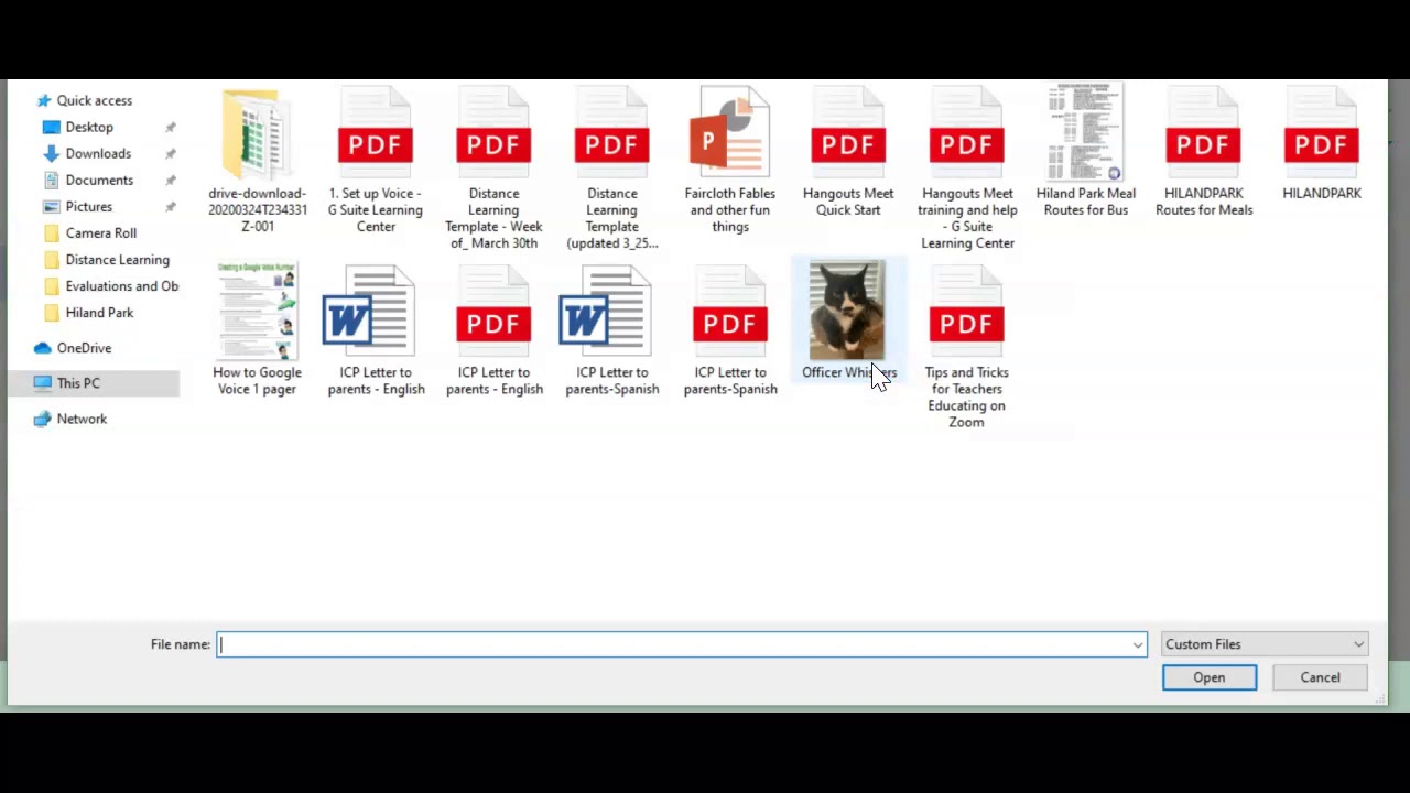 Download PDF Upload to DOJO