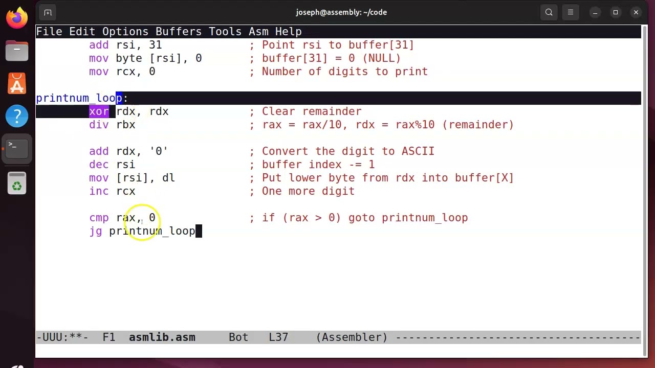 x86-64 Assembly - Using external library functions