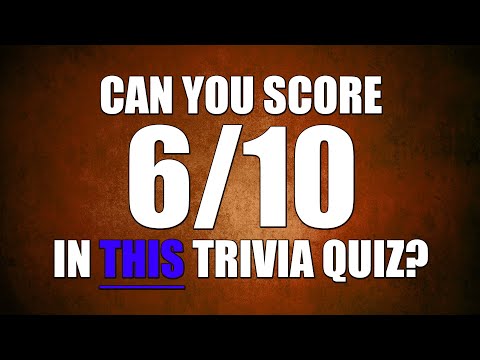 Science Trivia Quiz