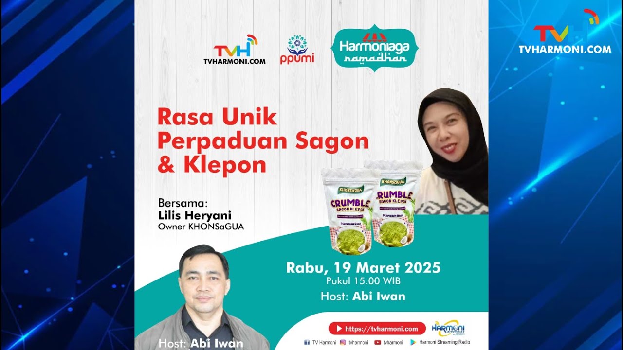 Harmoniaga Ramadhan - PPUMI Jabar | Rasa Unik Perpaduan Sagon & Klepon - TV Harmoni