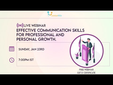 Effective Communication Skills For Professional & Personal Growth