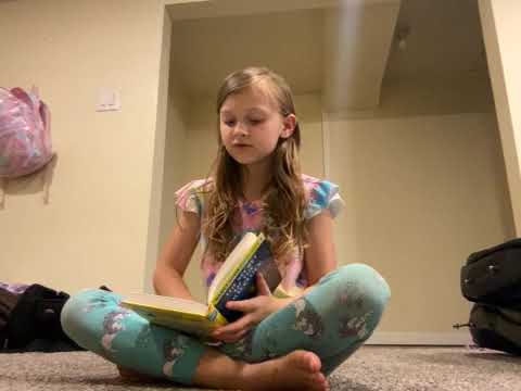 I’m reading Nancy drew first the secret of the old clock!