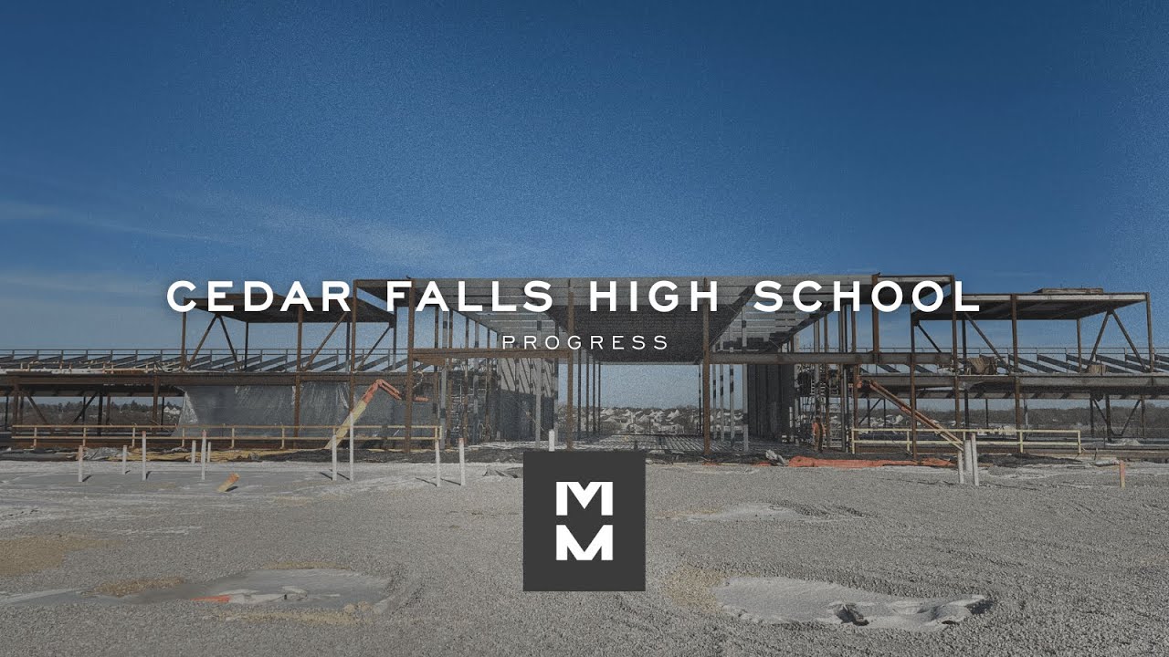 Cedar Falls High School Construction Progress