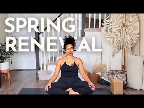 30 Minute Breathwork & Yin Yoga to Embrace the Renewal of Spring!