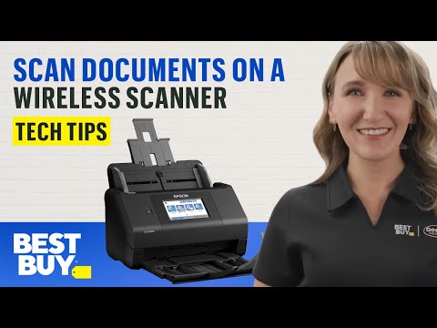 Scanning Documents on a Wireless Scanner - Tech Tips from Best Buy