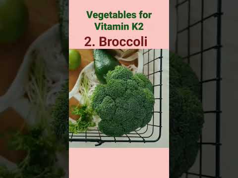 Top 5 Vegetables for Vitamin K2| vitamin K2| vitamin| #health #food #shorts