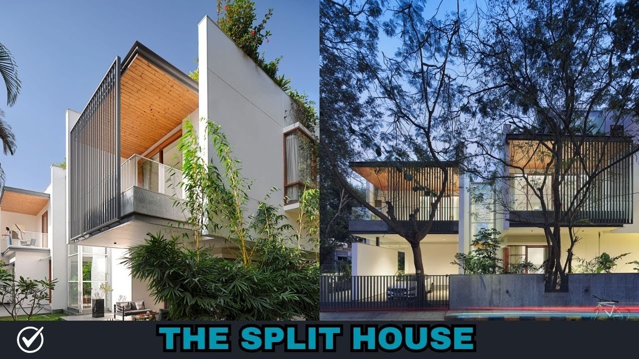 The Split House | Modern Luxury Home Design in Bengaluru by Collage Architecture Studio (2024)