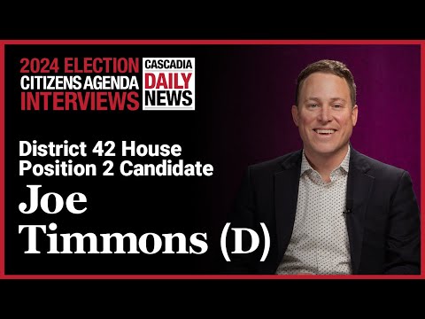 Joe Timmons (District 42 House, Position 2 Candidate) | Citizens Agenda Interview