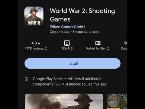Top 5 world war games for android offline