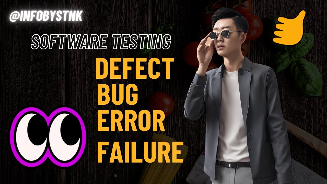Explained Defect, Bug, Error, and Failure in Software Testing |#softwaretesting @infobystnk
