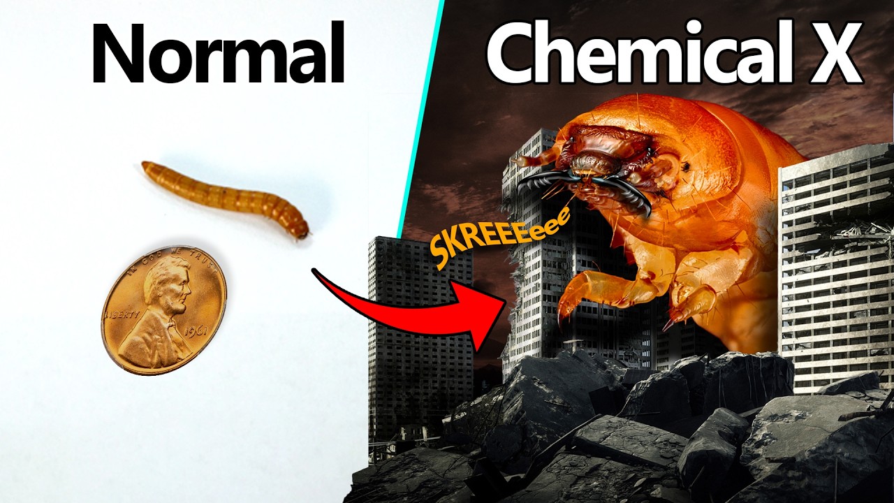 Making giant insects to spite evolution