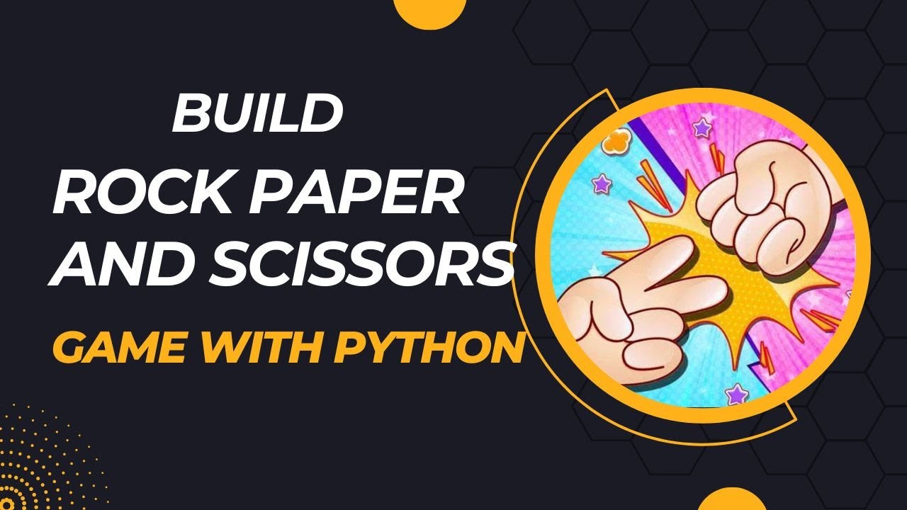 Rock, Paper and Scissors game with Python | Beginner Level Python Project
