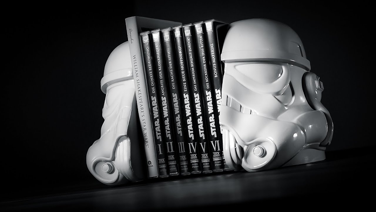 Star Wars: Stormtrooper Vintage-Buchstützen