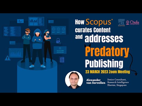 How Scopus curates Content and addresses Predatory Publishing