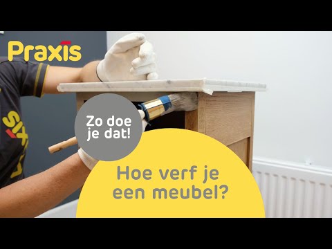 Kast verven - Zo verf je een houten meubel | Praxis