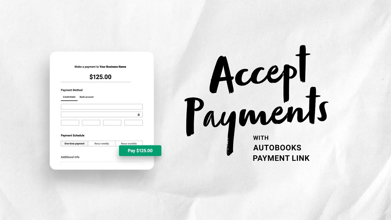 Accept Payments with Autobooks Payment Link