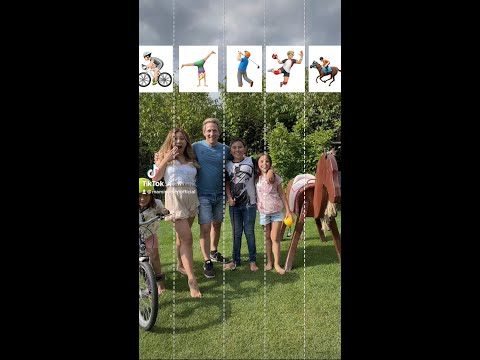 Emoji Challenge ???? Family Sport Edition! #shorts Mamiseelen