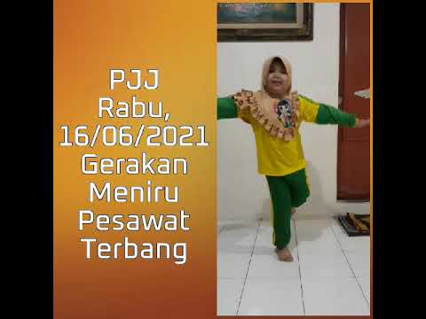 Gerakan Meniru Pesawat Terbang - Earlyta