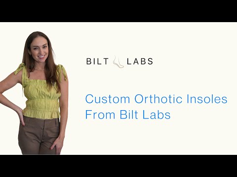 Custom Orthotic Insoles From Bilt Labs