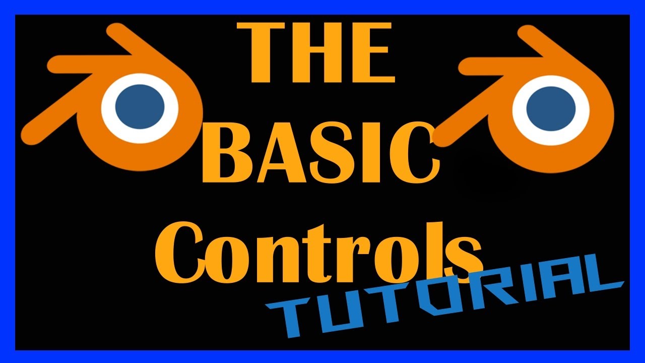 (2) Blender Tutorial: Basic Controls