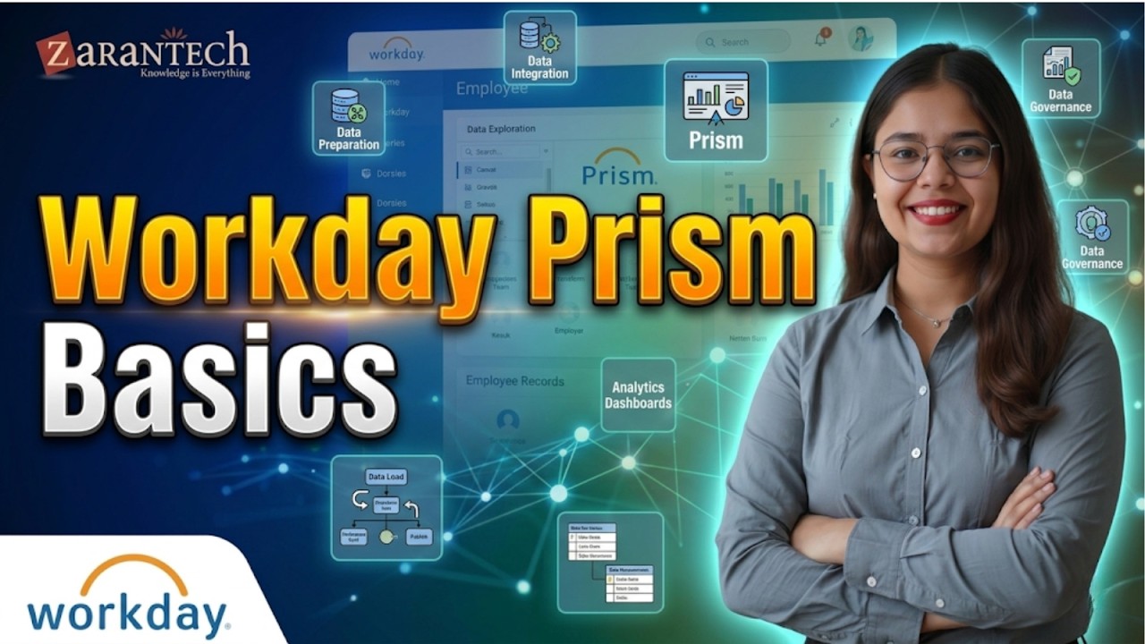 Introduction to Workday Prism Analytics | Workday Prism Analytics Training | ZaranTech